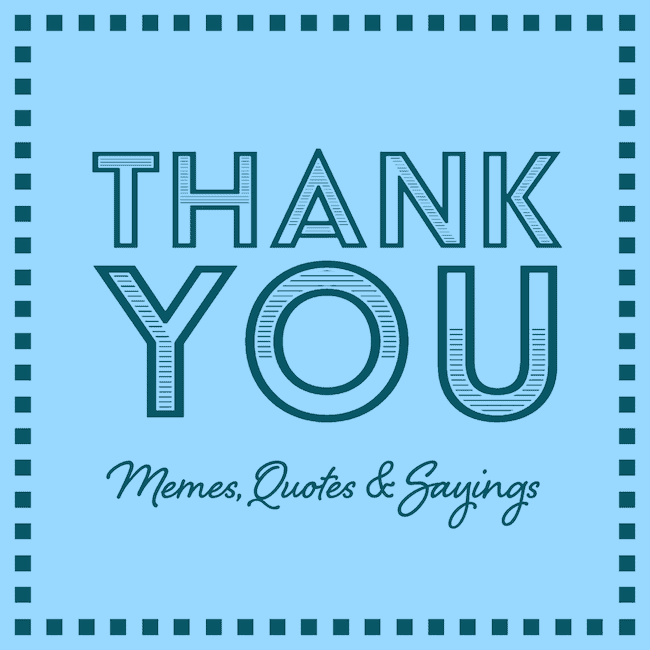 175 Thank You Memes and Quotes For All Your Blessings